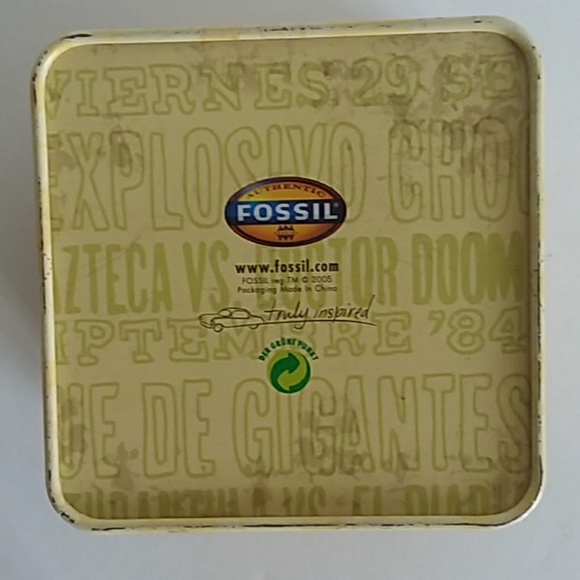 Fossil | Accessories | Empty Box Fossil Lucha Libre Watch Vintage ...